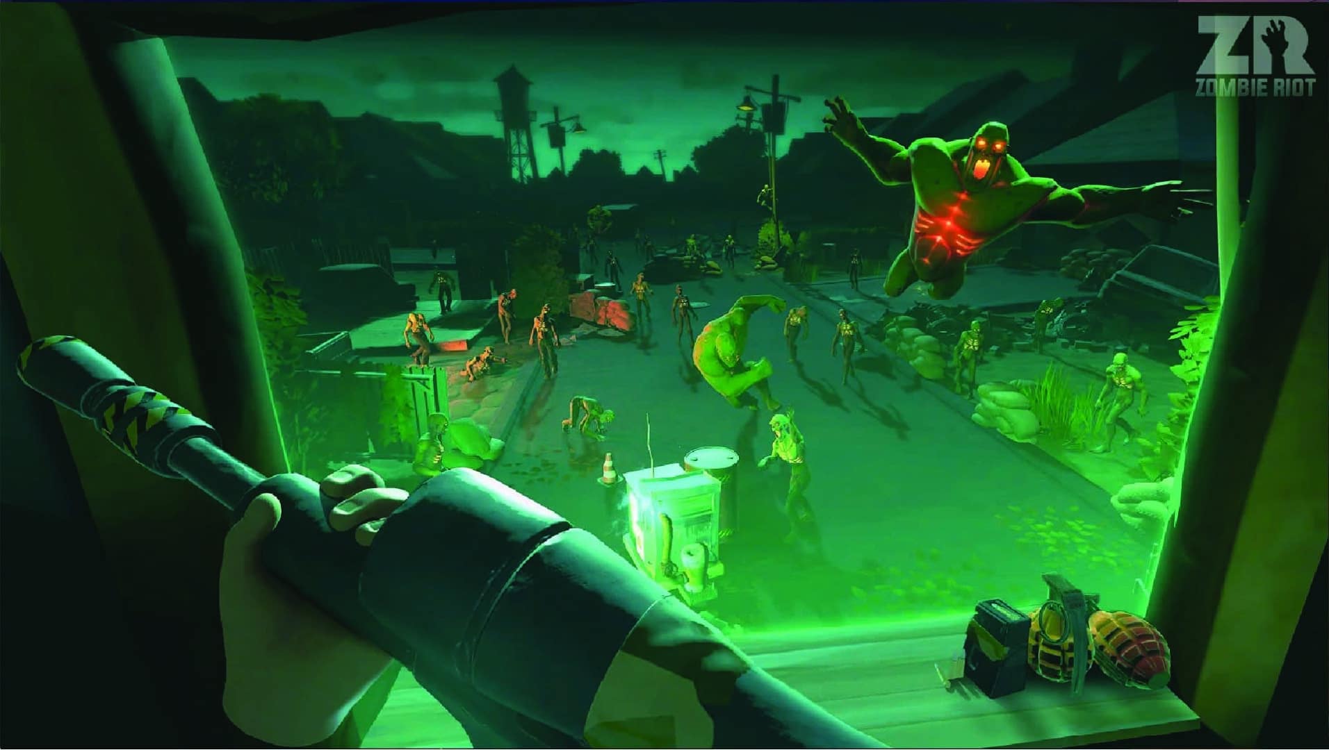 Zombie Riot, l'expérience de survie en réalité virtuelle